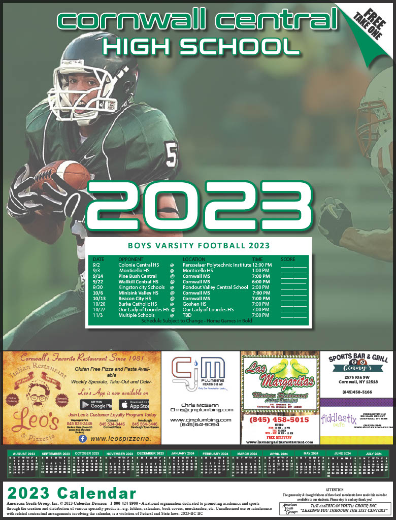 Sports Calendars – School Publishing